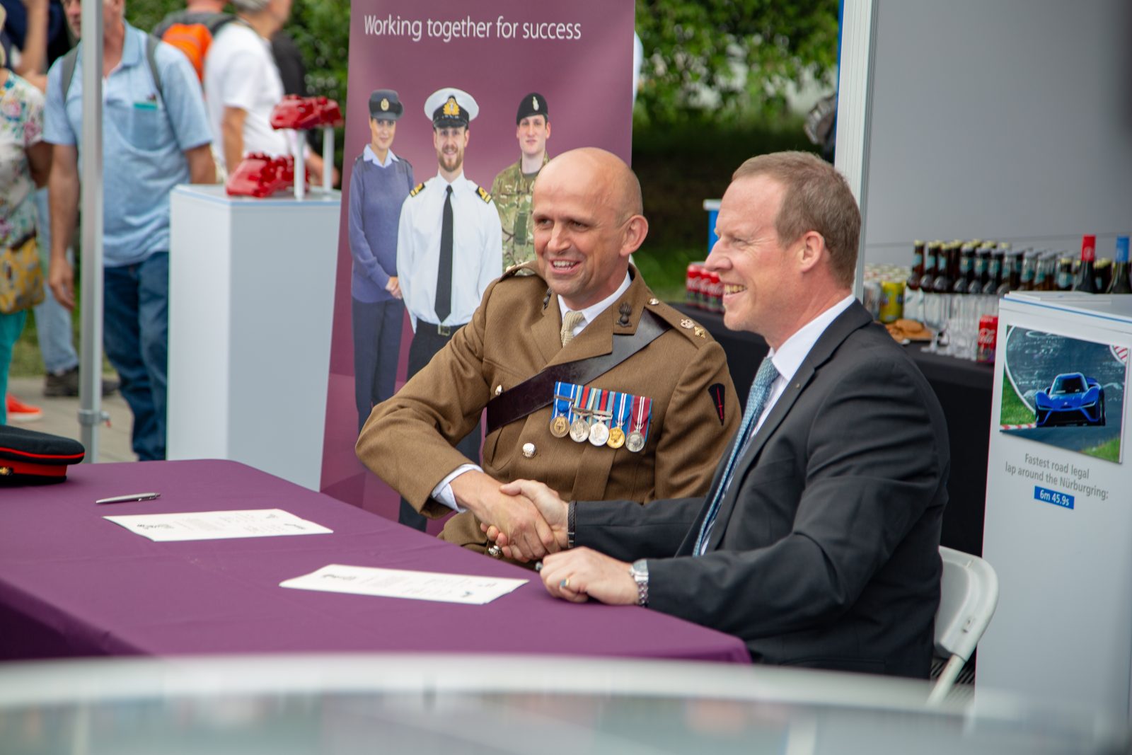 Alcon signs British Armed Forces Covenant at Goodwood Festival of Speed ...